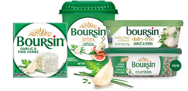 Creamy, Crumbly Gourmet Cheese | Boursin Cheese